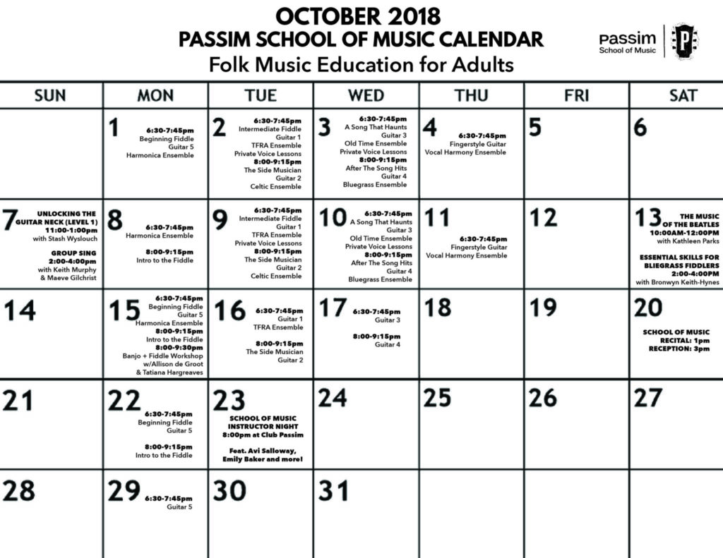 School of Music | Passim