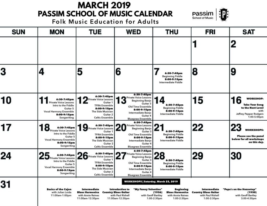 School of Music | Passim