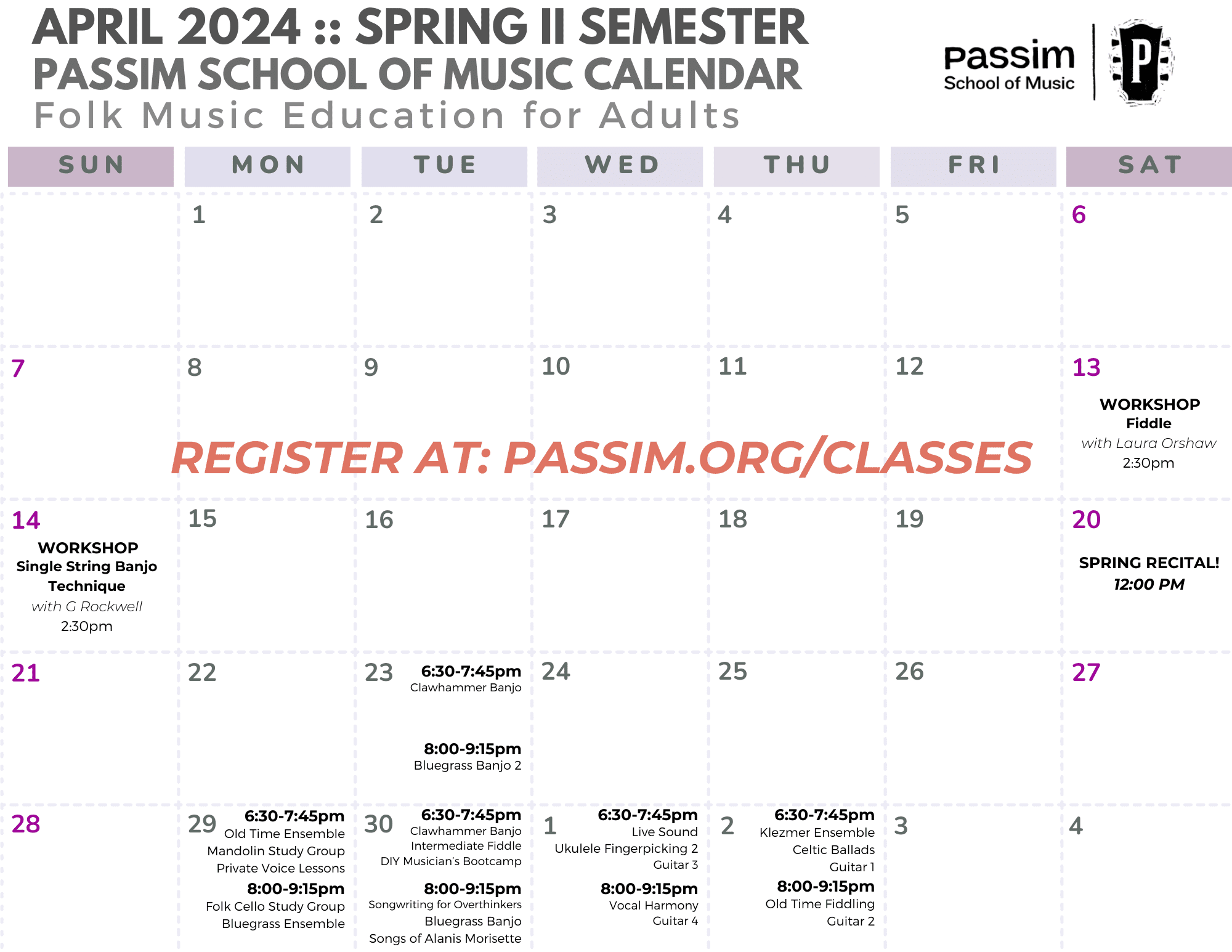 In-Person & Online Music Classes | Music Lessons | Greater Boston | MA